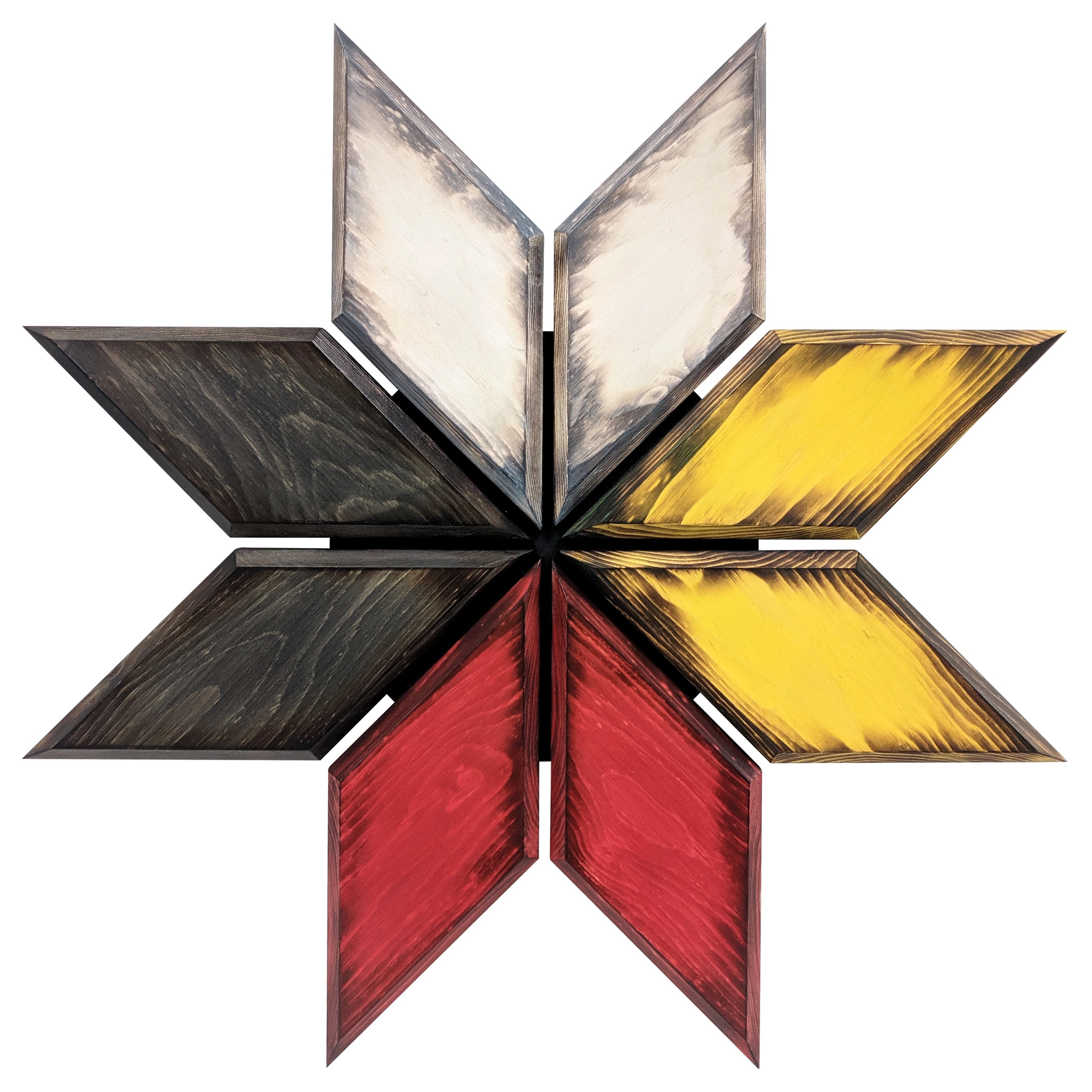 Mi'kmaq Star | Mi'kmaq Wooden Art