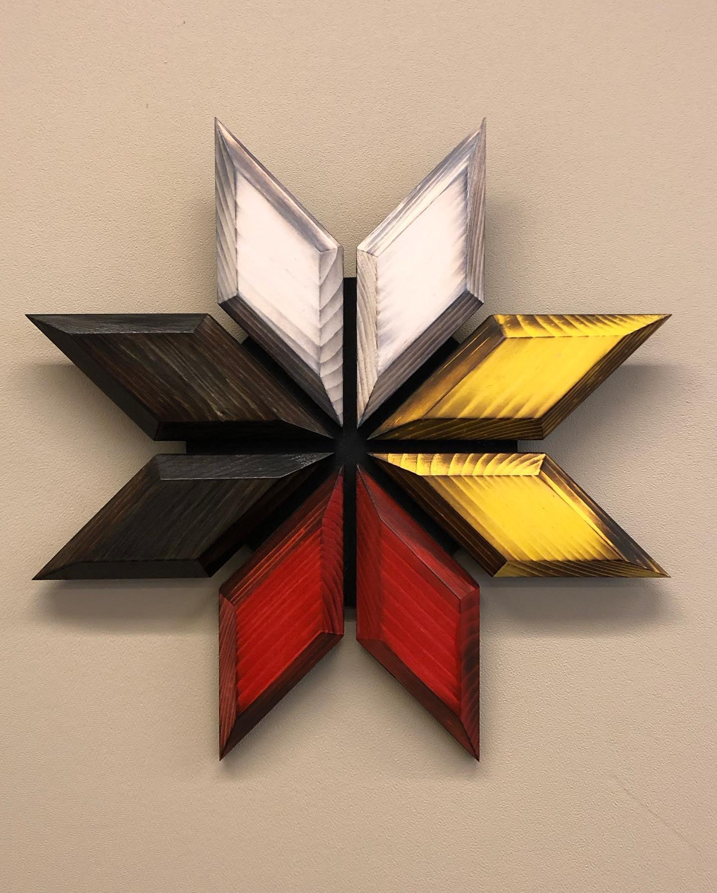 Mi'kmaq Star | Mi'kmaq Wooden Art